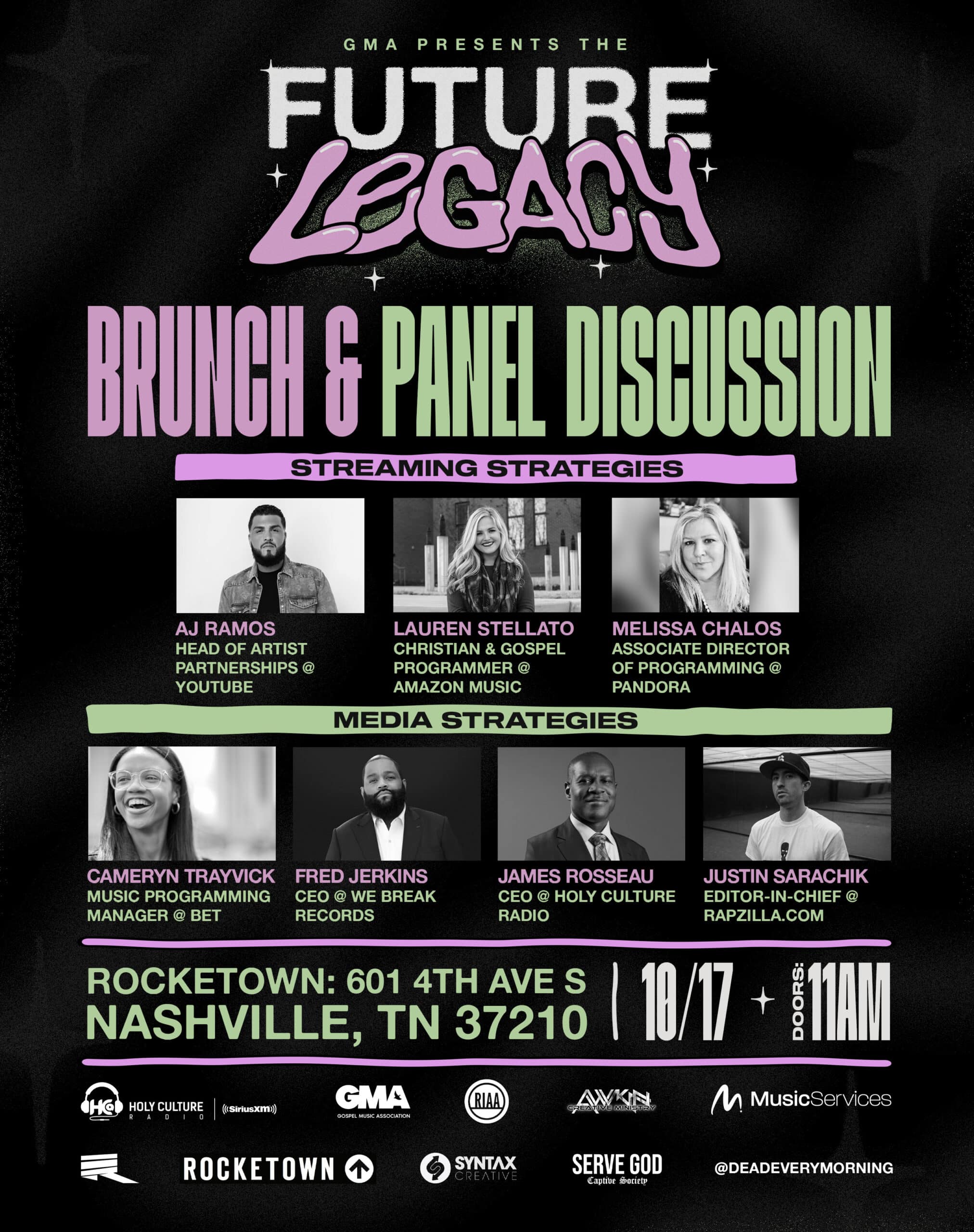 Future Legacy Showcase at the GMAs - Holy Culture